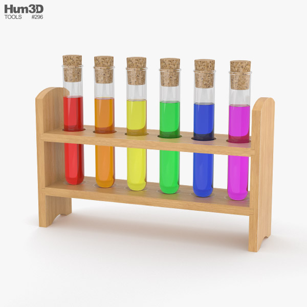 Tubo de ensaio Modelos 3D Baixar - 3DModels.org