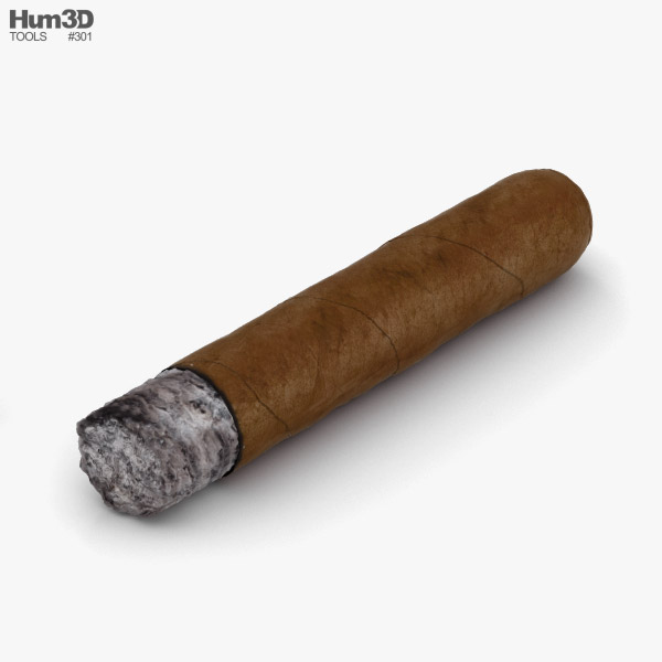Cigar 3D model - Download Medical Equipment on 3DModels.org