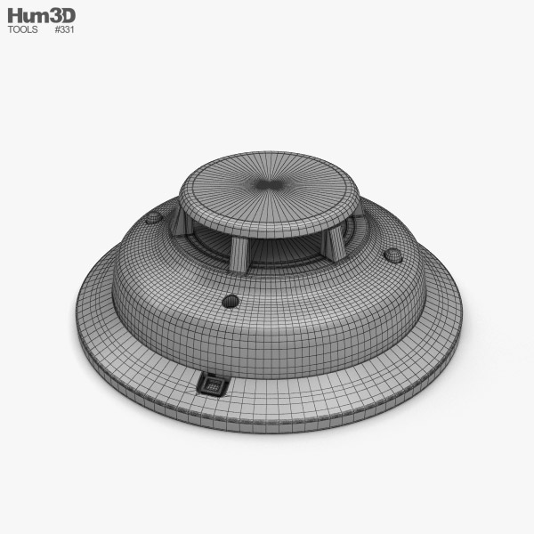 Smoke Detector 3D model - Download Tools on 3DModels.org