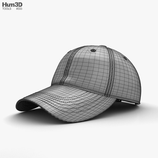 Gorra de béisbol Modelo 3D - Descargar Sombreros activado 3DModels.org
