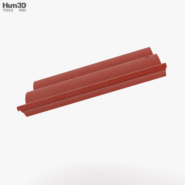 Roof Tile 3D model - Download Building components on 3DModels.org