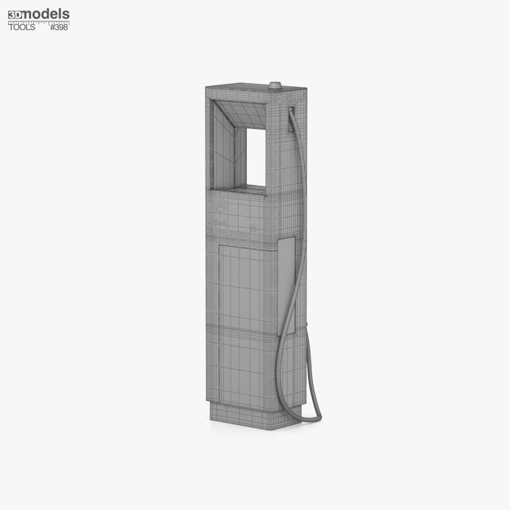 Shell Recharge EV Charging Station 3D model - Download Vehicle ...