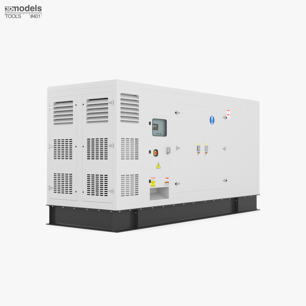 Industrial Generator Interior 3D model - Download Tools on 3DModels.org