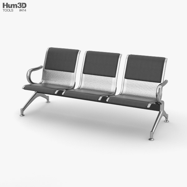 Public seating 3D Models Download - 3DModels.org