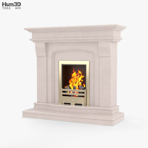 Fireplace 3D Models Download - 3DModels.org