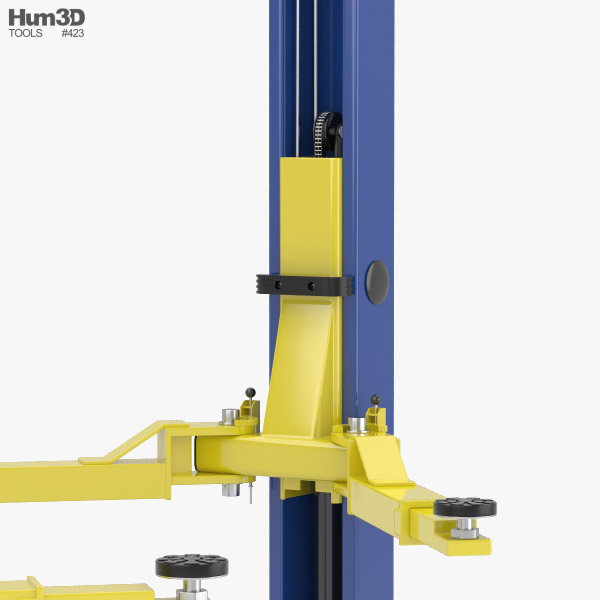 Car Lift 3D model - Download Vehicle equipment on 3DModels.org