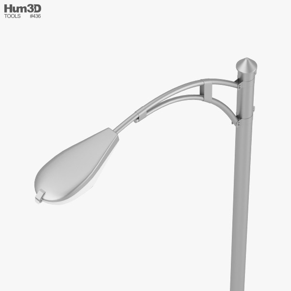 Street Lamp 3D model - Download Street elements on 3DModels.org