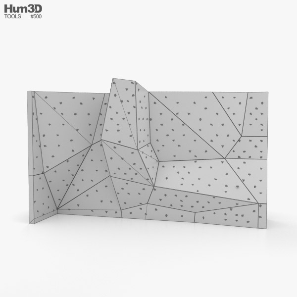 Climbing Wall 3D model - Download Sports Equipment on 3DModels.org