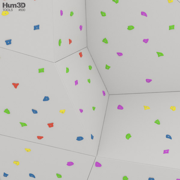 Climbing Wall 3D model - Download Sports Equipment on 3DModels.org