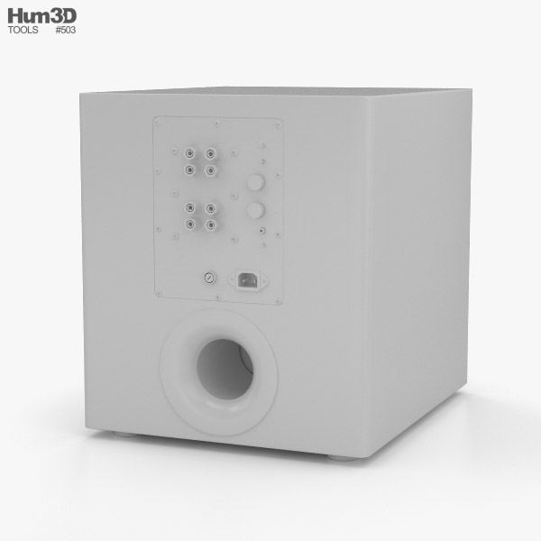 Subwoofer 3D model - Download Audio Devices on 3DModels.org