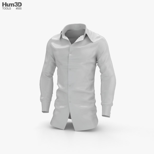 Shirt 3D model - Download Shirts on 3DModels.org