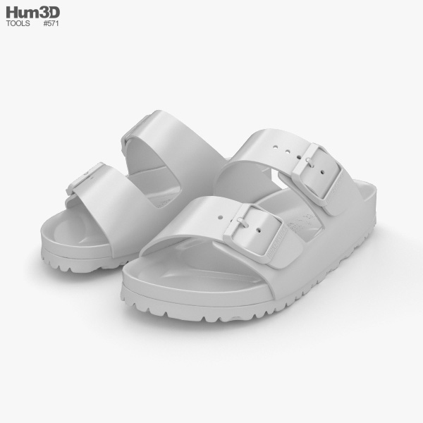 Sandals 3D model - Download Shoes on 3DModels.org