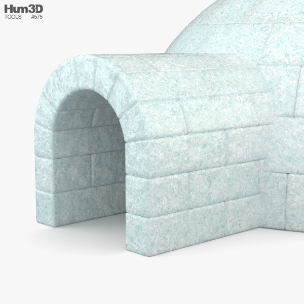 Igloo 3D model - Download Buildings on 3DModels.org