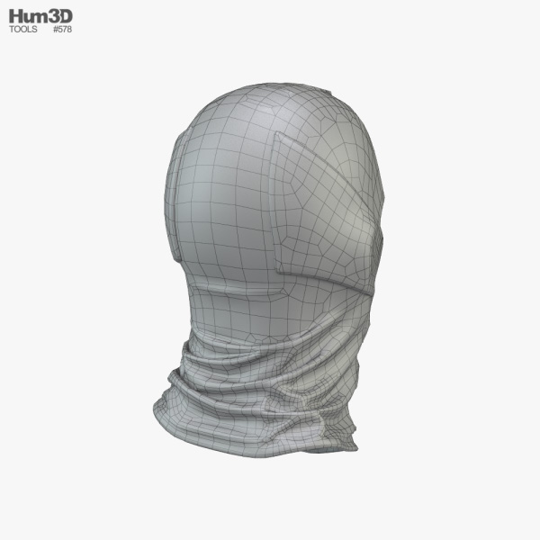 Balaclava 3D model - Download Hats on 3DModels.org