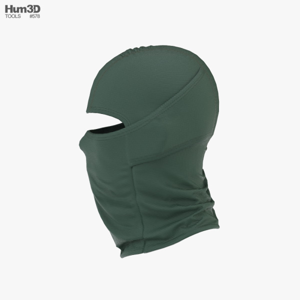 Balaclava 3D model - Download Hats on 3DModels.org