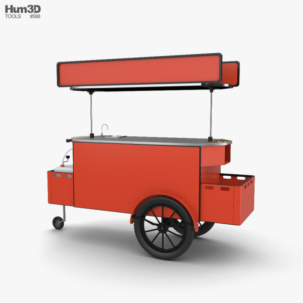 Food cart 3D Models Download - 3DModels.org