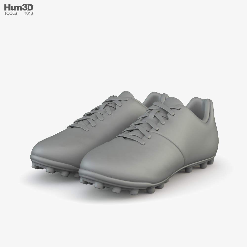 Football Boots 3D model - Download Shoes on 3DModels.org