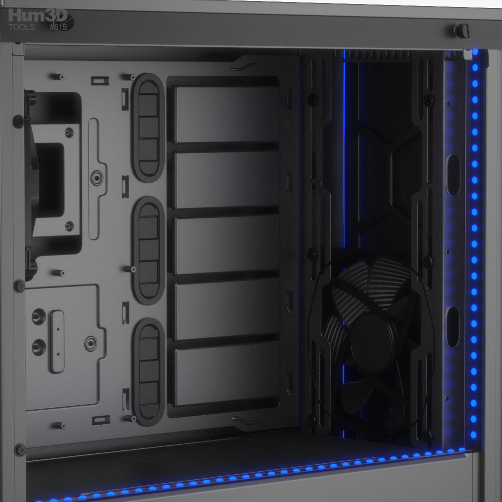 PC Case 3D model - Download Computer Accessories on 3DModels.org