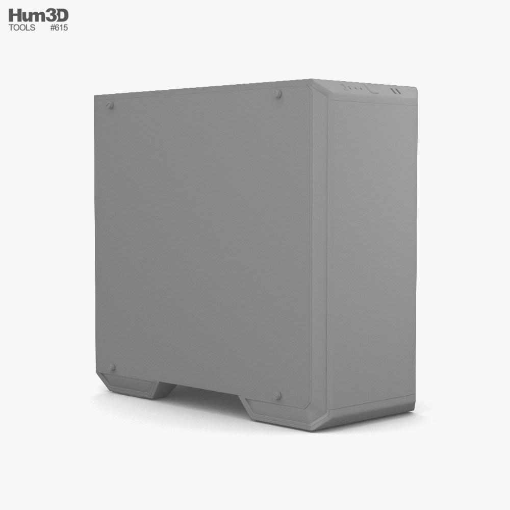电脑机箱 3D模型 - 下载 电脑配件 开启 3DModels.org