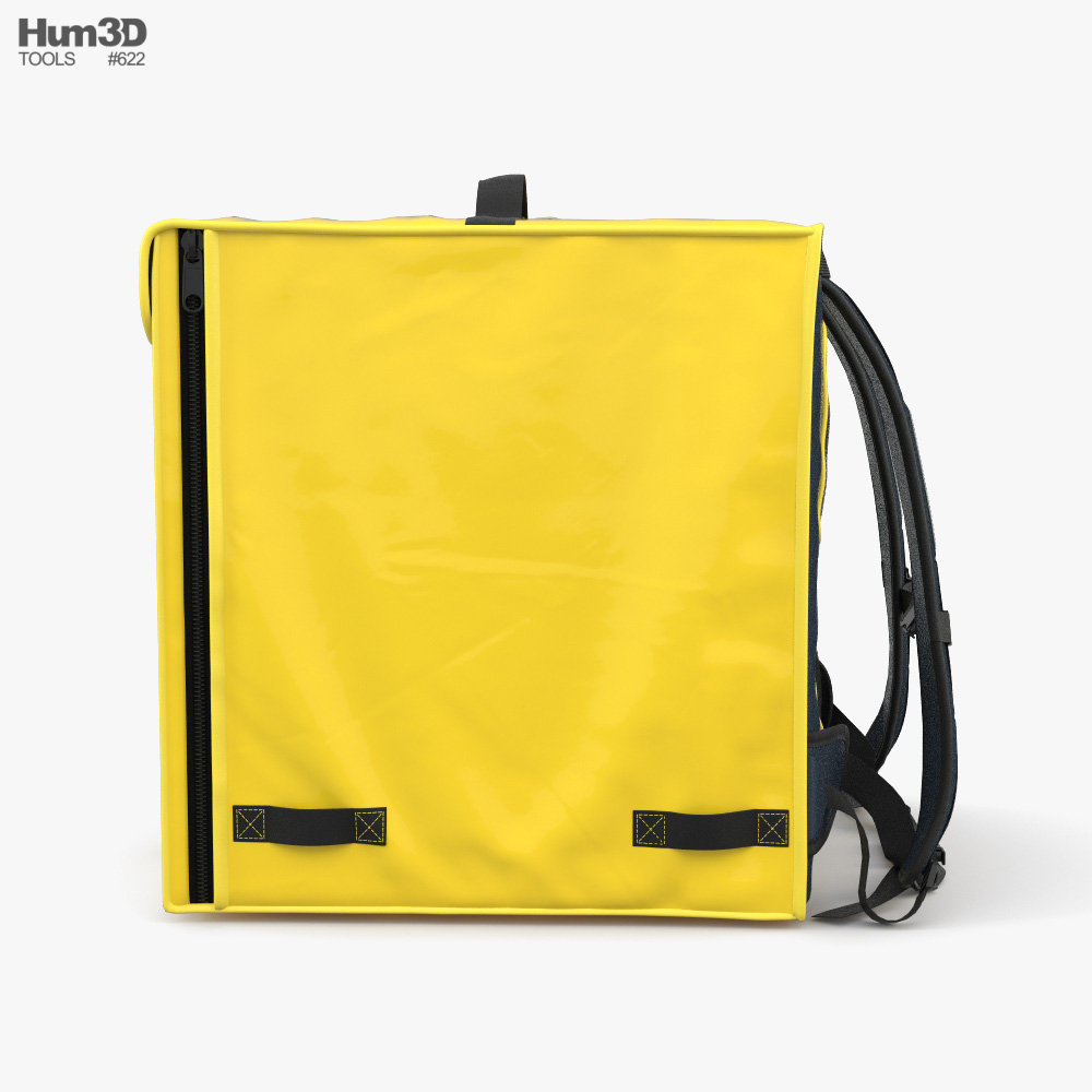 Food Delivery Bag 3D model - Download Mockup on 3DModels.org