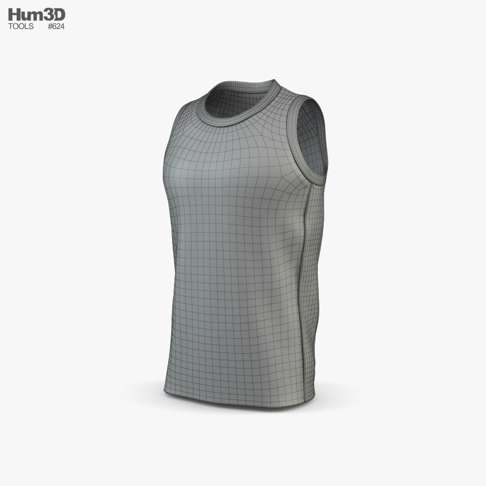 Basketball Jersey 3D model - Download Sports Equipment on 3DModels.org
