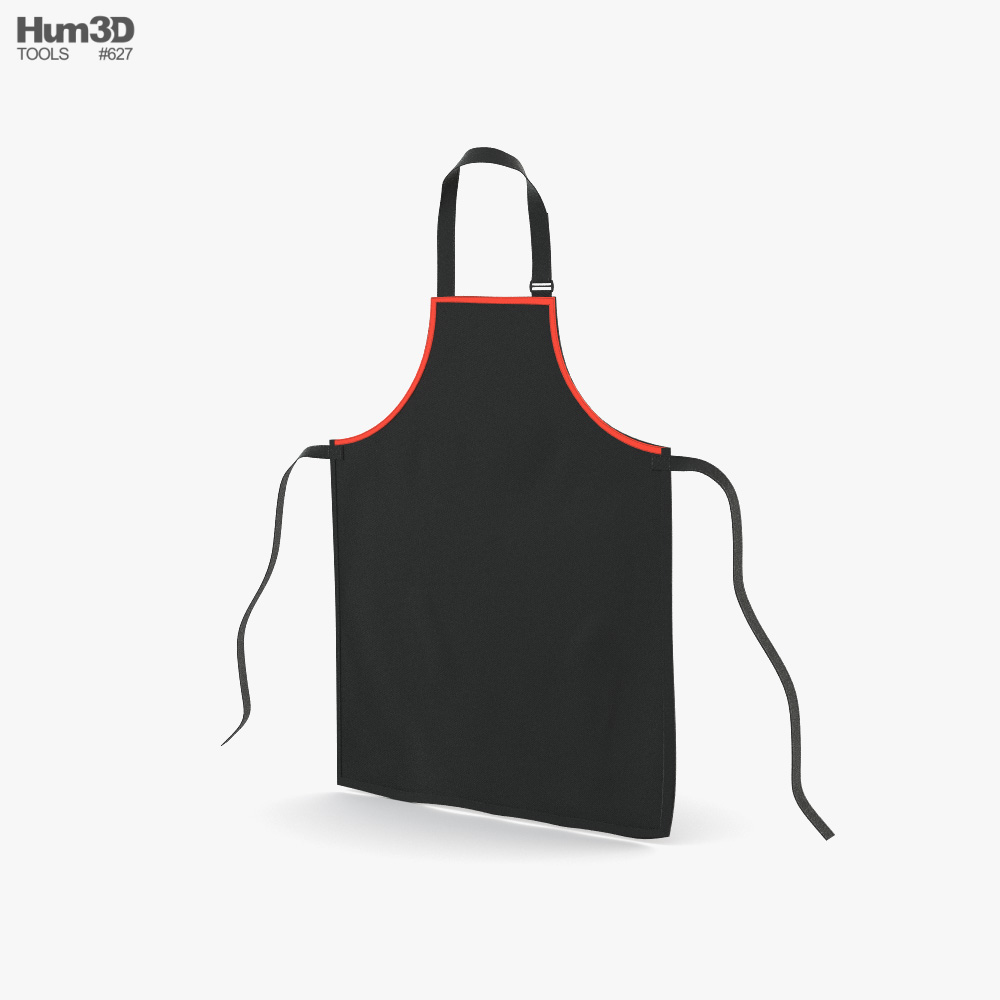 Apron 3D model - Download Suits on 3DModels.org