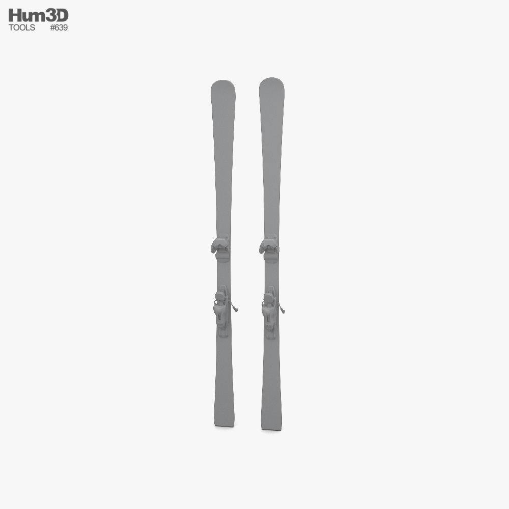 Ski 3D model - Download Sports Equipment on 3DModels.org