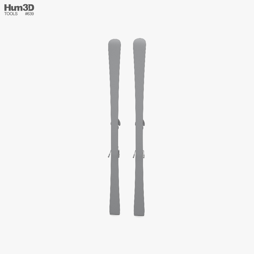 Ski 3D model - Download Sports Equipment on 3DModels.org