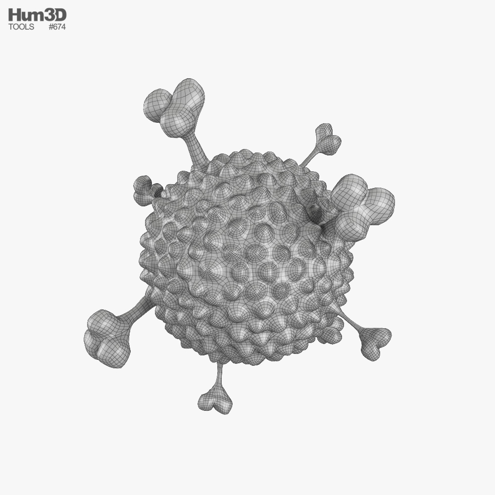 Adenovirus 3D model - Download Medical Equipment on 3DModels.org