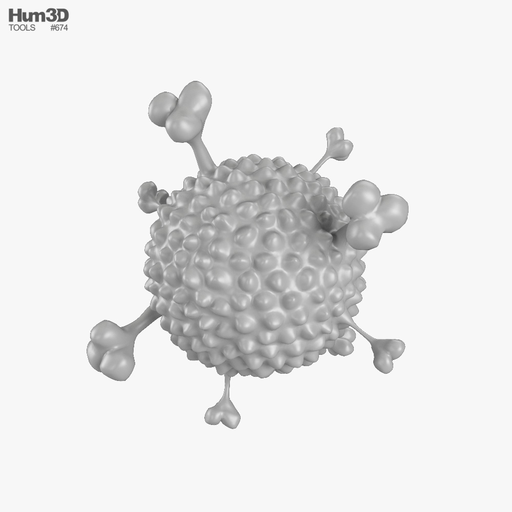Adenovirus 3D model - Download Medical Equipment on 3DModels.org