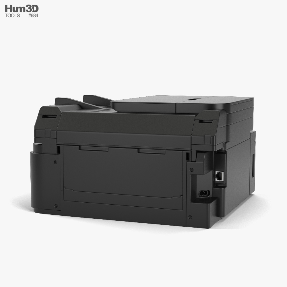 Office Printer 3D model - Download Appliances on 3DModels.org