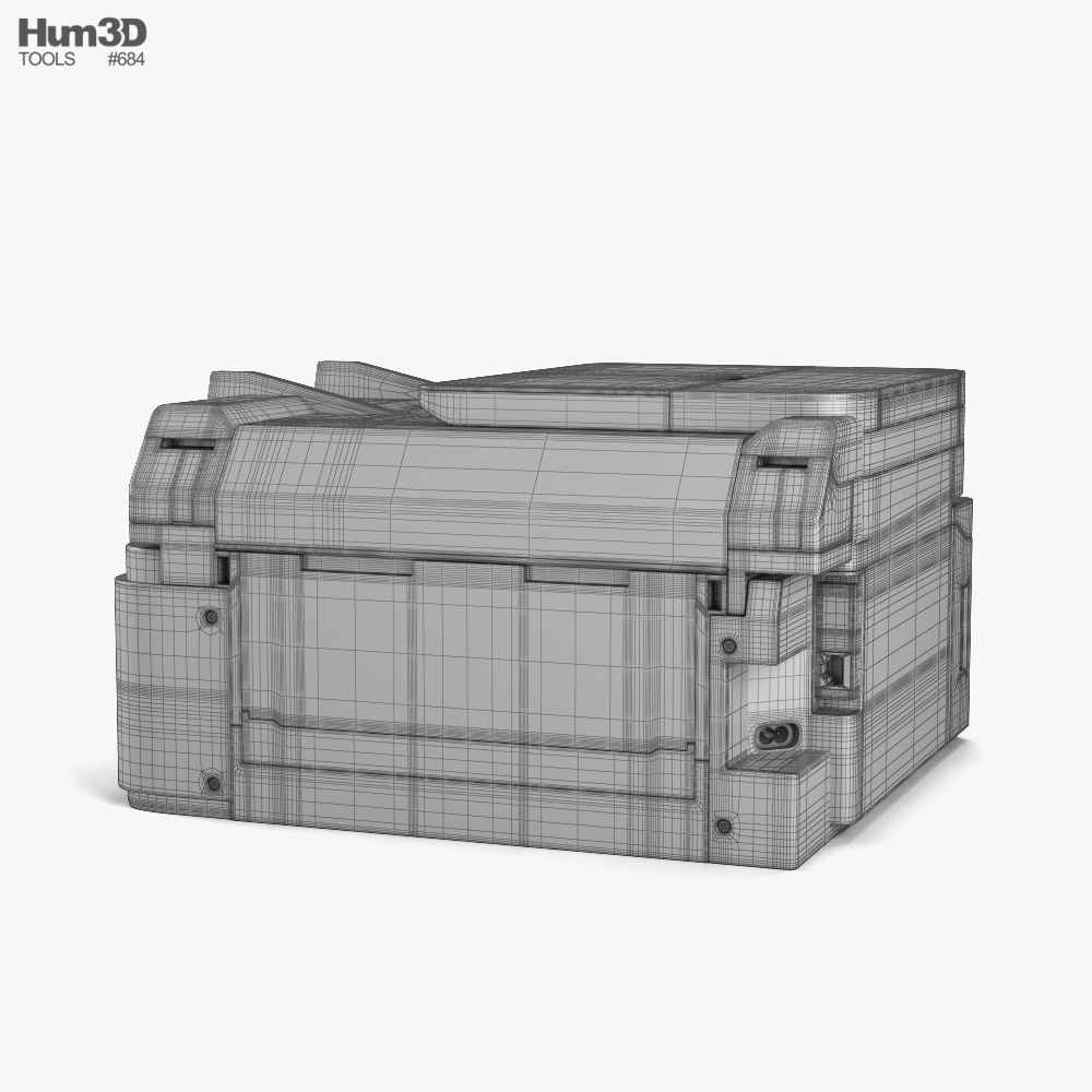 Office Printer 3D model - Download Appliances on 3DModels.org