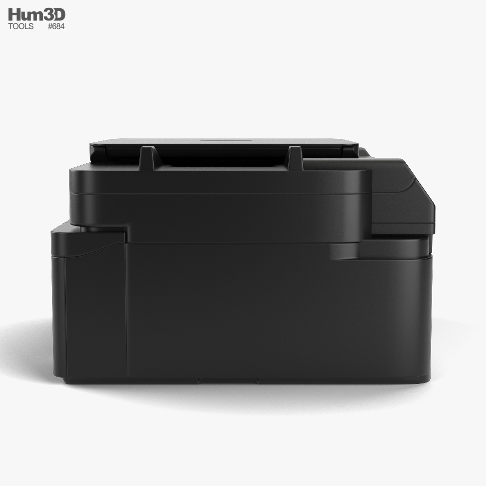 Office Printer 3D model - Download Appliances on 3DModels.org