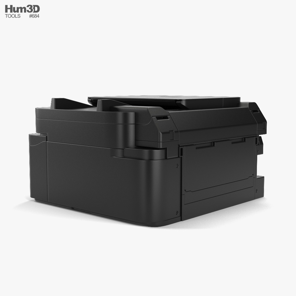 Office Printer 3D model - Download Appliances on 3DModels.org