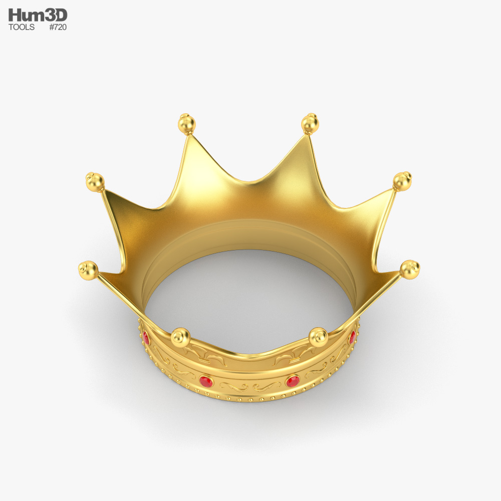 King Crown 3D model - Download Hats on 3DModels.org