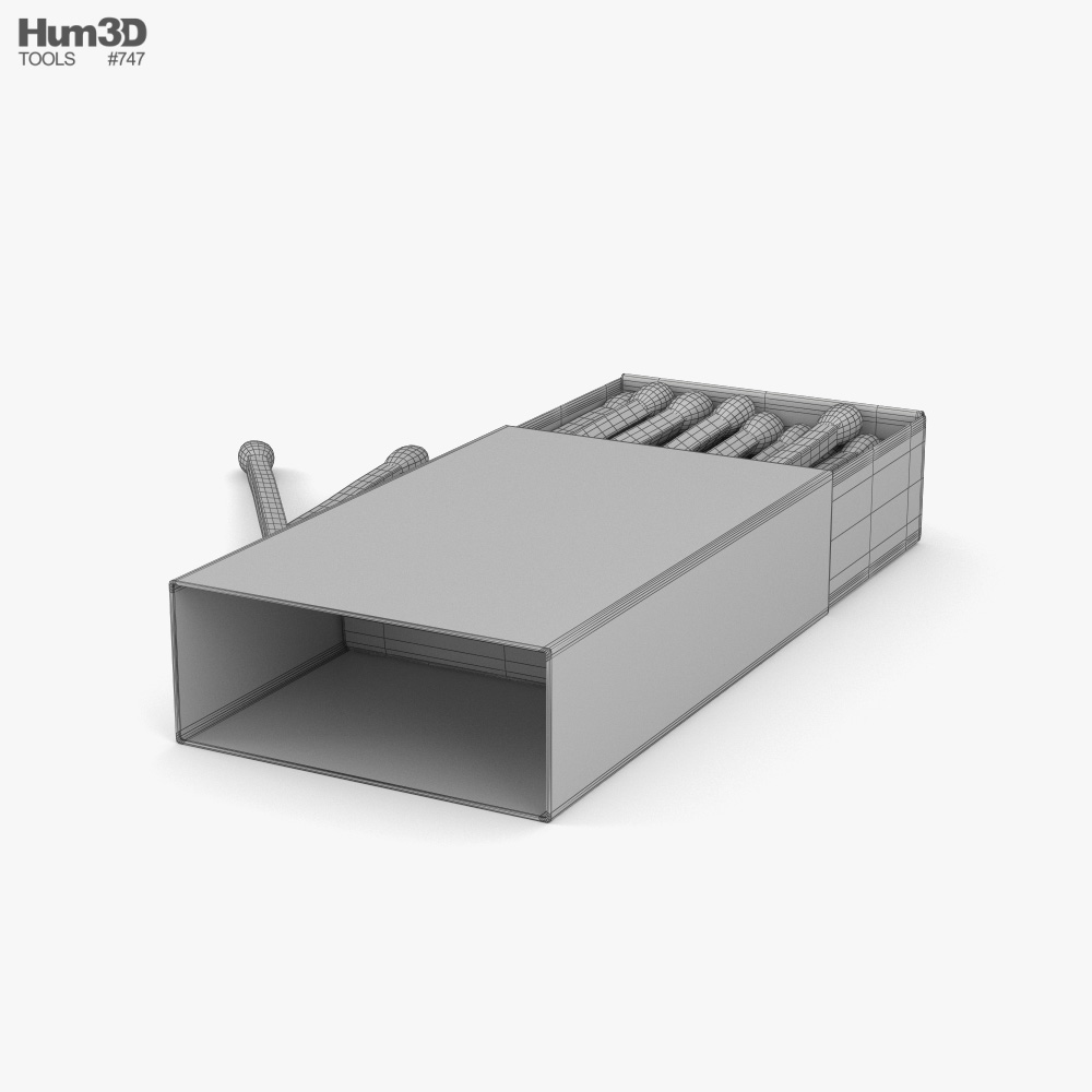 Matchbox 3D model - Download Tools on 3DModels.org