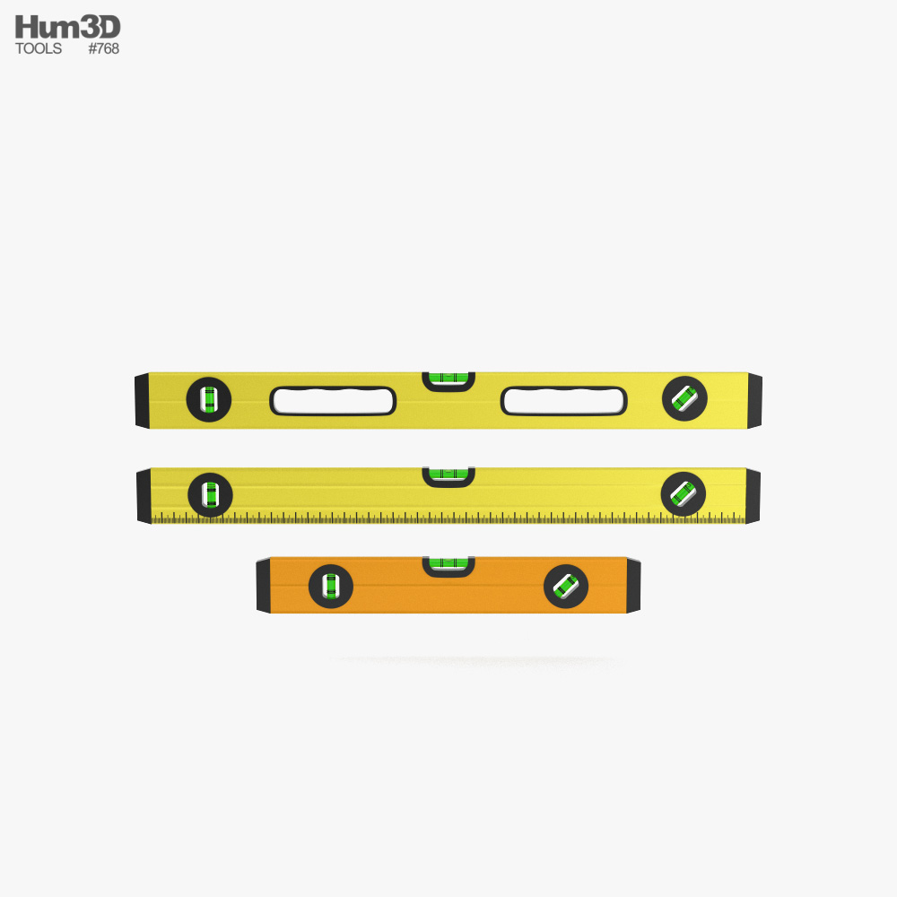 Spirit Level 3D model - Download Tools on 3DModels.org