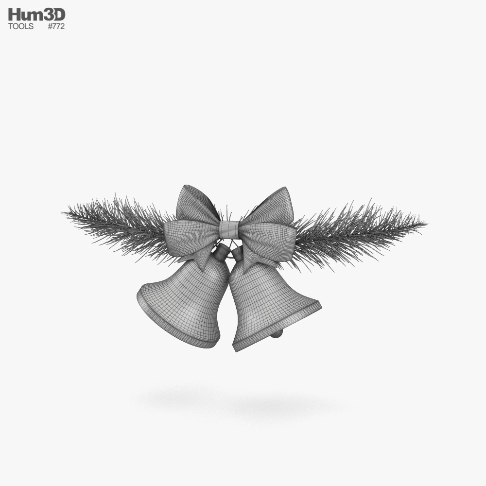 Christmas Bell 3D model - Download Hobbies on 3DModels.org