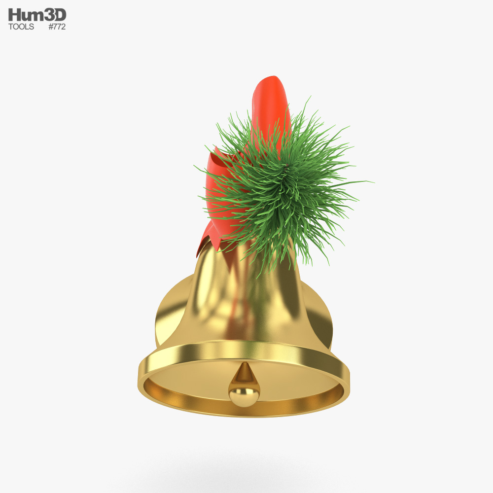 Christmas Bell 3D model - Download Hobbies on 3DModels.org