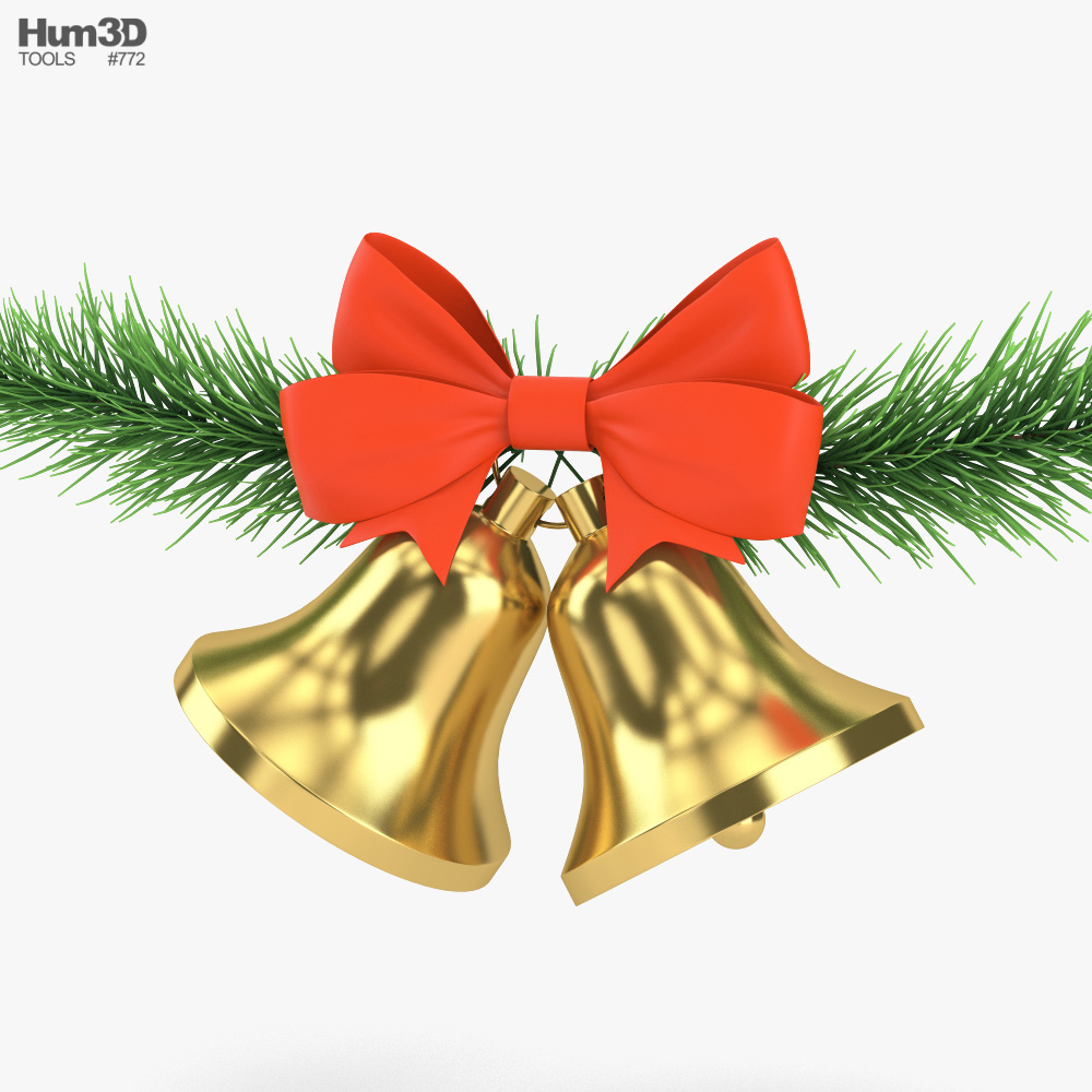 Christmas Bell 3D model - Download Hobbies on 3DModels.org