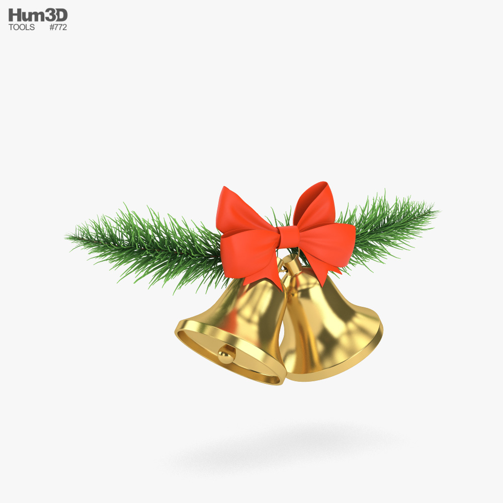 Christmas Bell 3D model - Download Hobbies on 3DModels.org