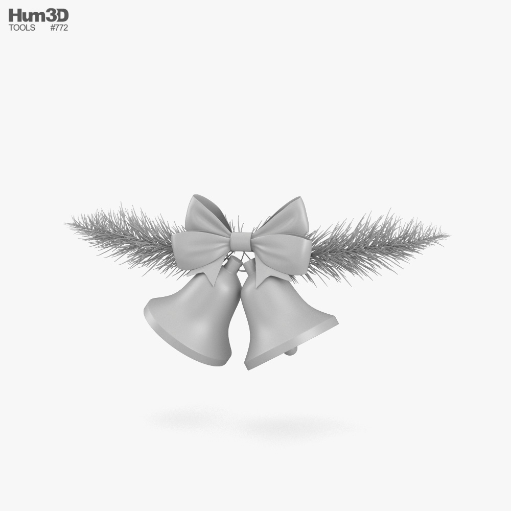 Christmas Bell 3D model - Download Hobbies on 3DModels.org