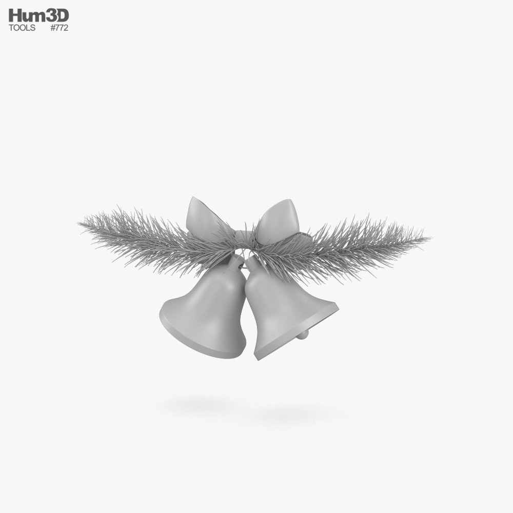 Christmas Bell 3D model - Download Hobbies on 3DModels.org