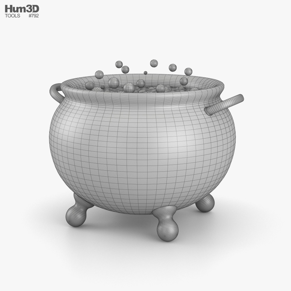 Cauldron 3D model - Download Hobbies on 3DModels.org