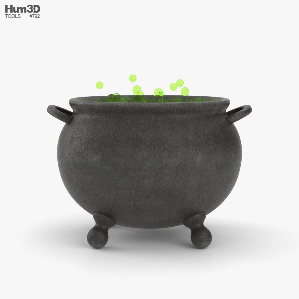 Cauldron 3D model - Download Hobbies on 3DModels.org