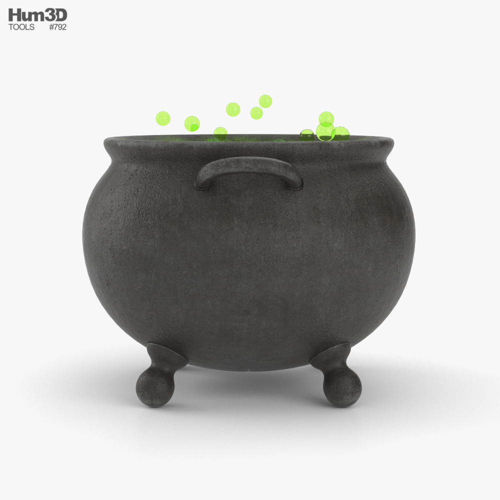 Cauldron 3D model - Download Hobbies on 3DModels.org