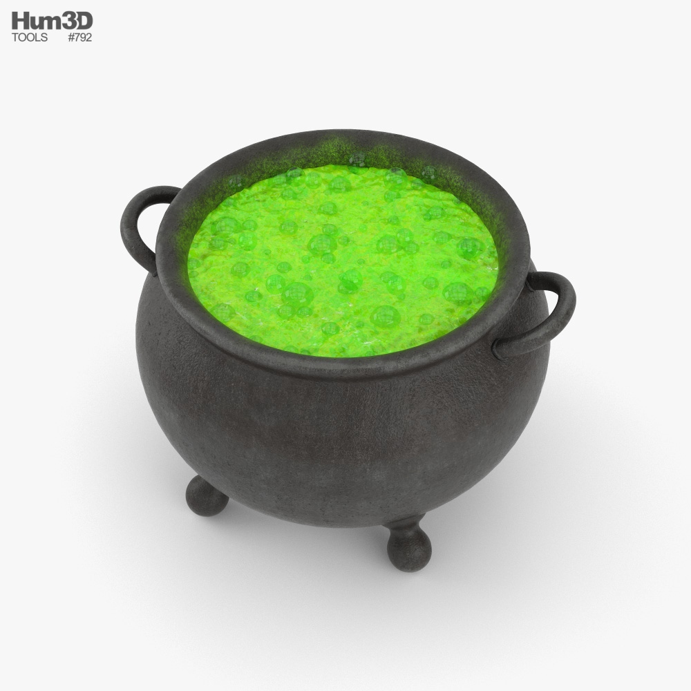 Cauldron 3D model - Download Hobbies on 3DModels.org