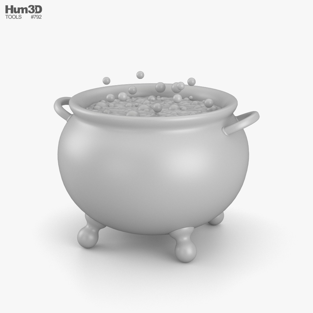 Cauldron 3D model - Download Hobbies on 3DModels.org