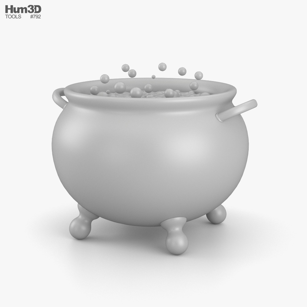 Cauldron 3D model - Download Hobbies on 3DModels.org