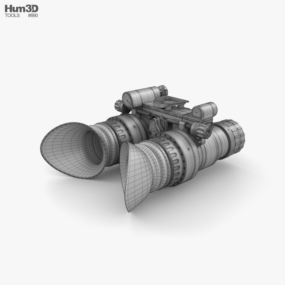 Night Vision Goggles 3D model - Download Armor on 3DModels.org